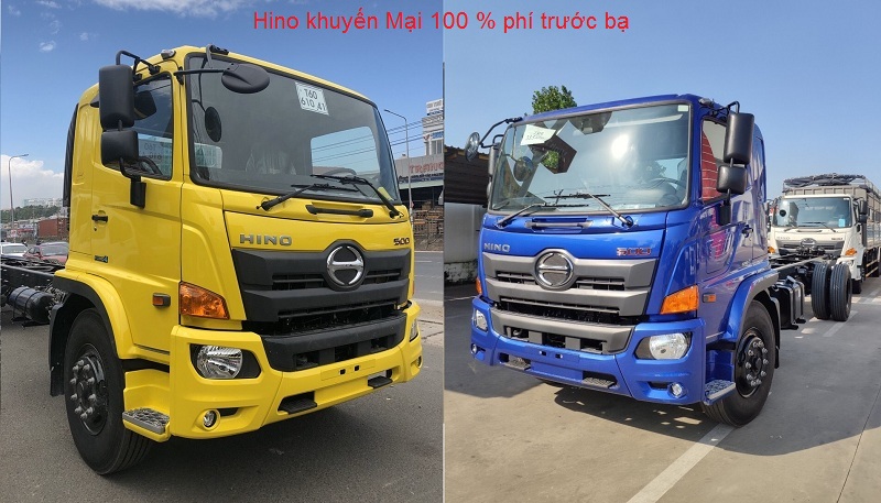 Chương trình khuyến mại lệ phí trước bạ xe hino | Hinolexim